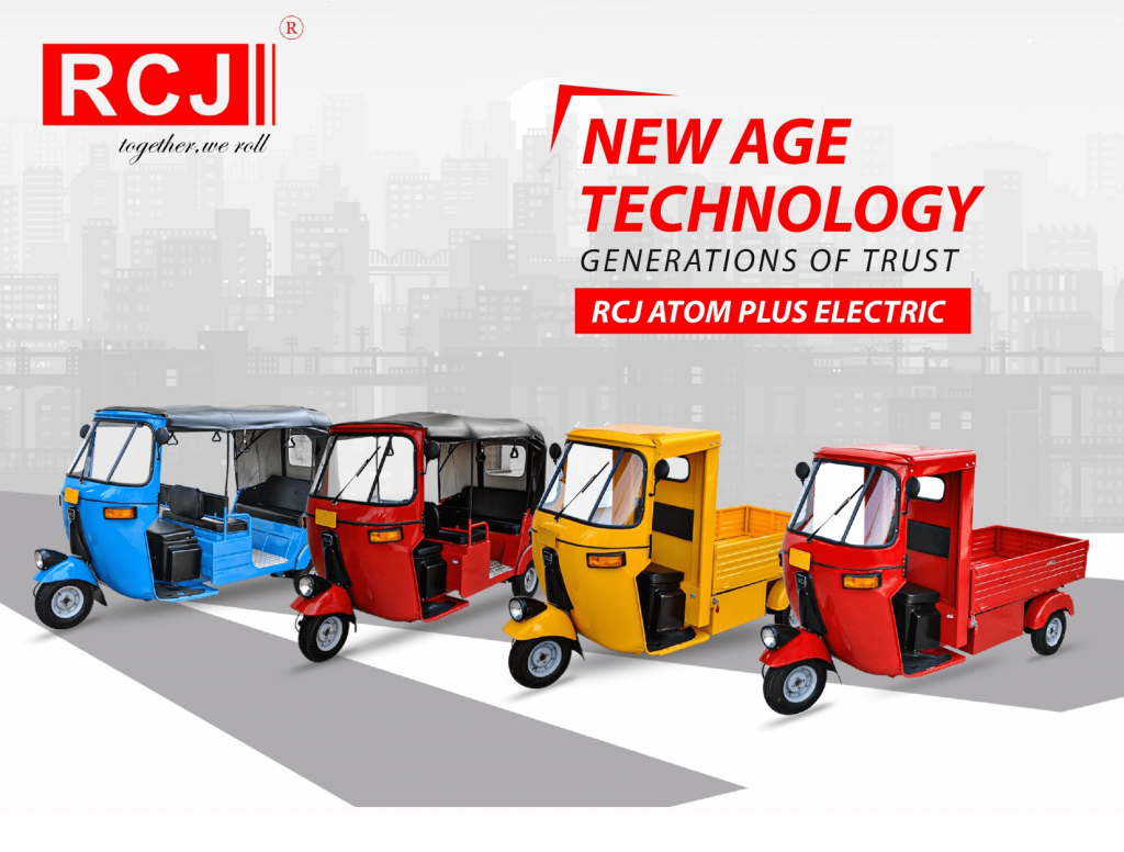 RCJ 3 Wheeler Passenger Vehicle - Leading Commercial Vehicle ...